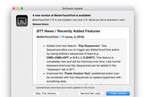 Macの入力機能拡張アプリBetterTouchToolがアップデートし、新機能「Key Sequences」が利用可能に。 | AAPL Ch.