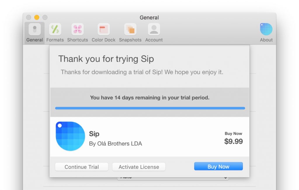 Color Dockやカラーパレット機能を搭載したカラーマネージメントアプリ「Sip for Mac」がSketch, Ps/Ai連携や ...