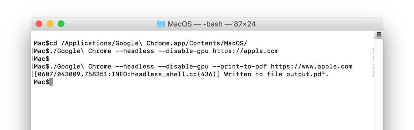 Google、Headless ChromeやmacOSのネイティブ通知センターをサポートした「Chrome 59」をリリース。 | AAPL Ch.