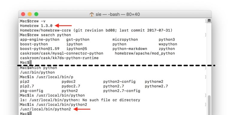 Mac用パッケージマネージャー「Homebrew」がv1.3へアップデートし、Sandboxの利用やpythonバイナリなどが変更に。 | AAPL Ch.