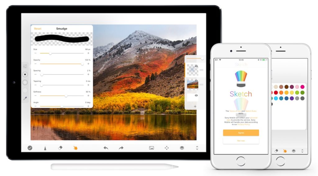 Sony Mobile、iPadやApple PencilもサポートしたXperia向けスケッチアプリ「スケッチ」のiOS版を公開 ...
