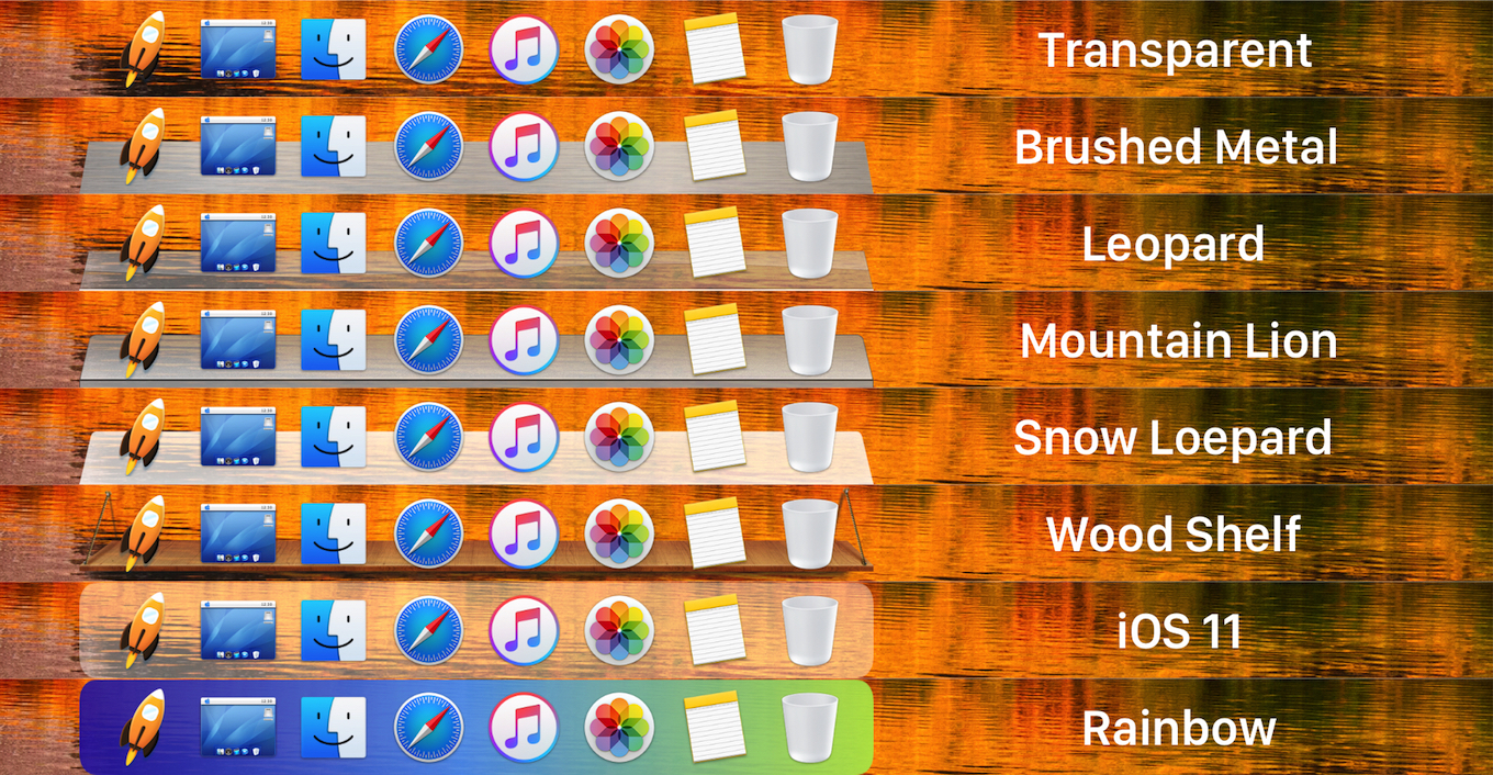 Windowプレビュー機能やテーマの変更が可能なMac用Dockアプリ「ActiveDock」のRC版が公開。 | AAPL Ch.