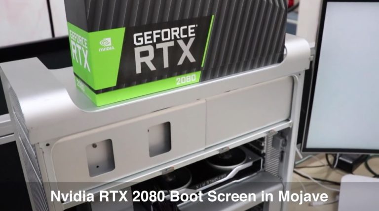 macOS 10.14 MojaveへアップグレードしたMac Proで、NVIDIA RTX 2080グラフィックスカードを利用したブートが ...