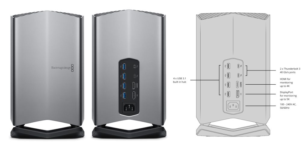 Apple、Radeon RX Vega 56を搭載したThunderbolt 3対応eGPU「Blackmagic eGPU Pro」の販売 ...