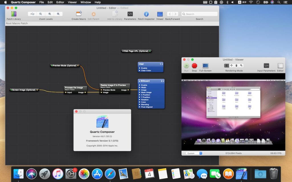 Apple、macOS 10.15 Catalinaで「Quartz Composer」フレームワークを非推奨として、Core Imageや ...