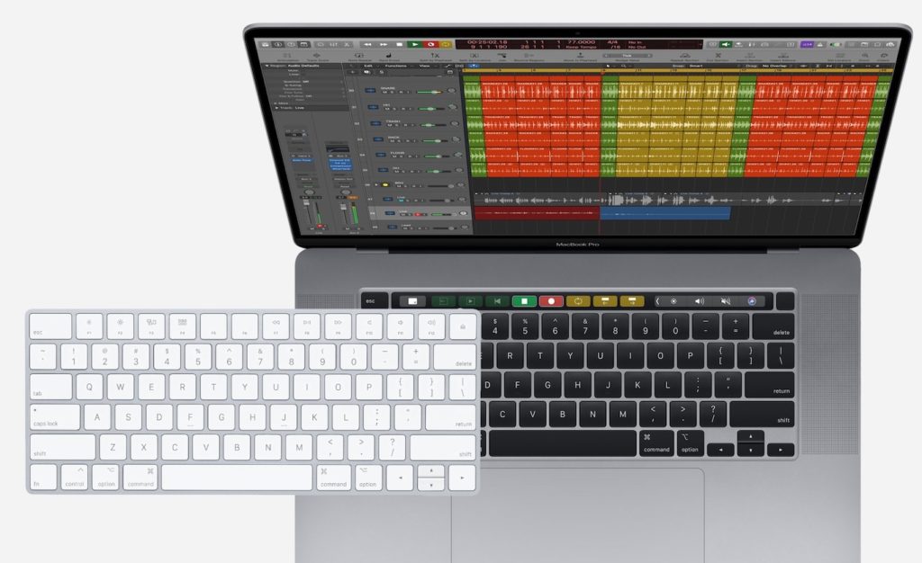 MacBook Pro (16-inch, 2019)のMagic Keyboardは旧MacBook Pro (2015)のシザーキーボード ...