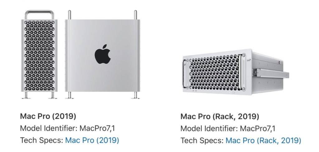 Apple、5Uサイズでラックマウントレールを搭載した「Mac Pro (Rack, 2019)」のユーザーマニュアルを公開。 | AAPL Ch.