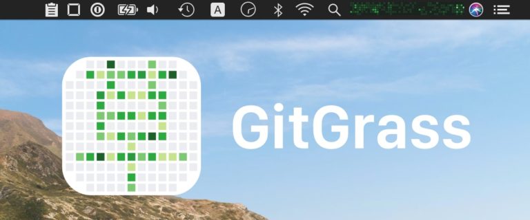 GitHubのコントリビューションをMacのメニューバーに表示してくれるユーティリティ「GitGrass」がリリース。 | AAPL Ch.