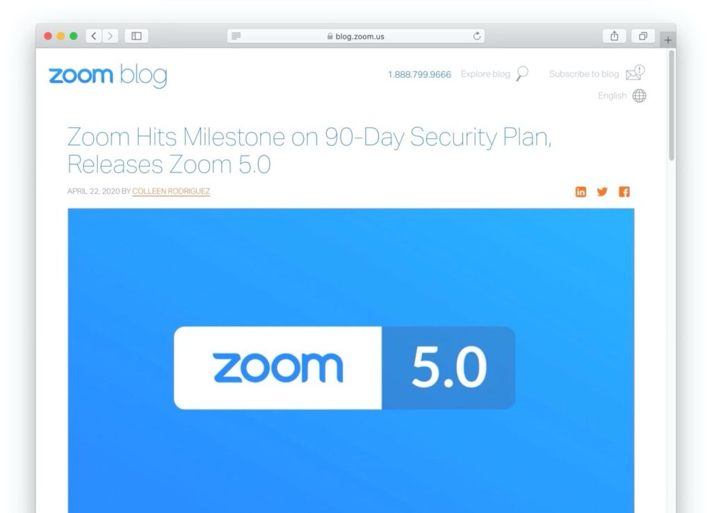 Zoom、複数のセキュリティ機能を追加/強化した「Zoom 5.0」アップデートを今週中にも公開へ。 | AAPL Ch.