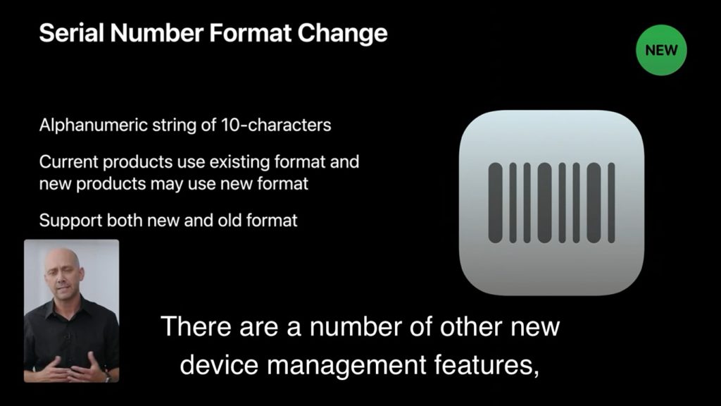 Appleは今後発売される新製品に10桁のランダムなシリアルナンバーを提供すると発表。 | AAPL Ch.