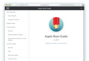 Apple、デザインガイドライン「Apple Style Guide (July 2020)」を公開。blacklist/whitelistや ...
