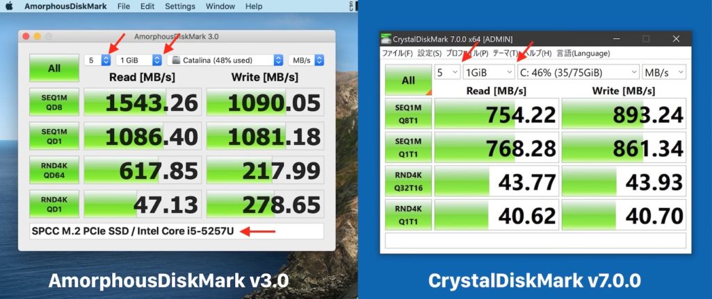 データサイズや測定回数などをCrystalDiskMark 7に合わせたMac用ストレージ・ベンチマークアプリ「AmorphousDiskMark v3.0」がリリース。 | AAPL Ch.