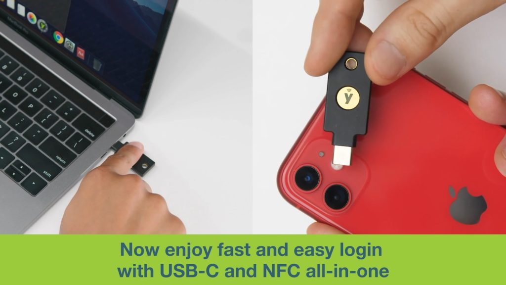 Yubico、MacやiPad ProのUSB-Cに加えiOS 13搭載のiPhone 7以降で利用可能なNFC対応のセキュリティキー ...