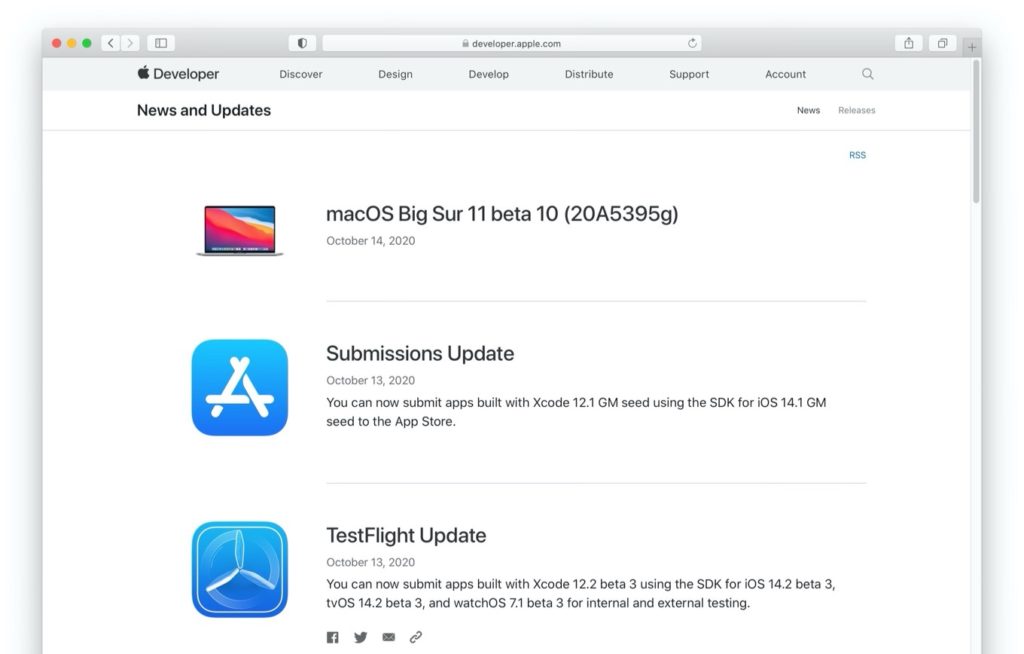 Apple、開発者向けに「macOS Big Sur beta 10 Build 20A5395g」を公開。 | AAPL Ch.