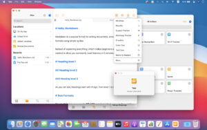 iOS/iPadOSをサポートしたMarkdownエディタ「Taio」のMac版がOpen Betaに。