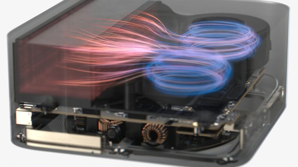 Mac Studio (M1 Max, 2022)の排熱テスト。