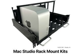Mac Studioをサーバーラックに収納できる5U/3Uラックマウント「Mac Studio Rack Mount Kit」が発売。
