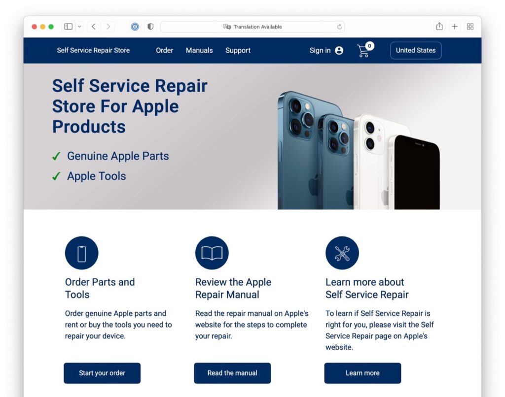 Appleの純正パーツや修理ツール、マニュアルをユーザーに提供する「Self Service Repair」に、Apple M1チップ搭載の ...