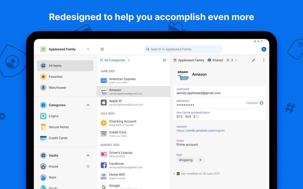 AgileBits、「1Password v8 for Android」のEarly Accessを開始。