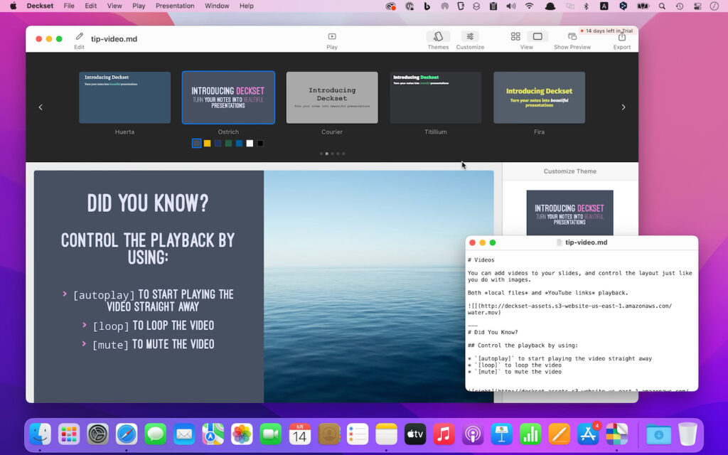 Markdownでプレゼンテーションスライドが作成できる「Deckset for Mac」アプリのiOS/iPadOS版が開発中。