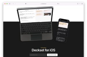 Markdownでプレゼンテーションスライドが作成できる「Deckset for Mac」アプリのiOS/iPadOS版が開発中。
