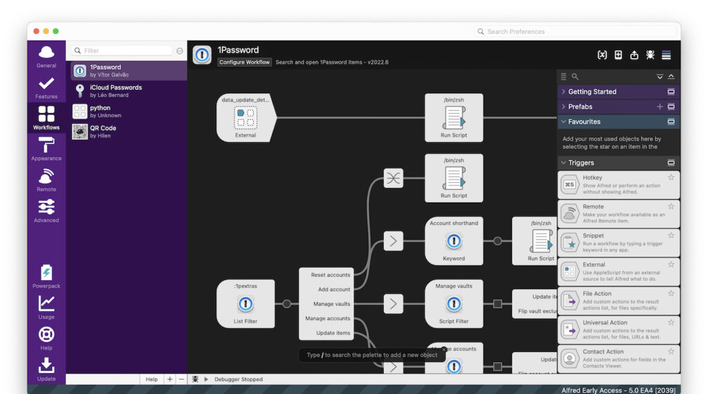 Mac用多機能ランチャーアプリ「Alfred v5」のEarly Accessが開始。