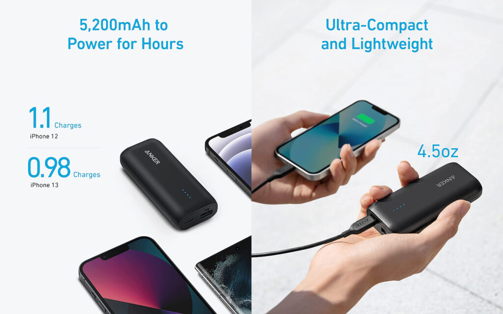 米Anker、コンパクトなモバイルバッテリー「Anker 321 Power Bank (PowerCore 5K)」や3デバイスを同時に充電 ...
