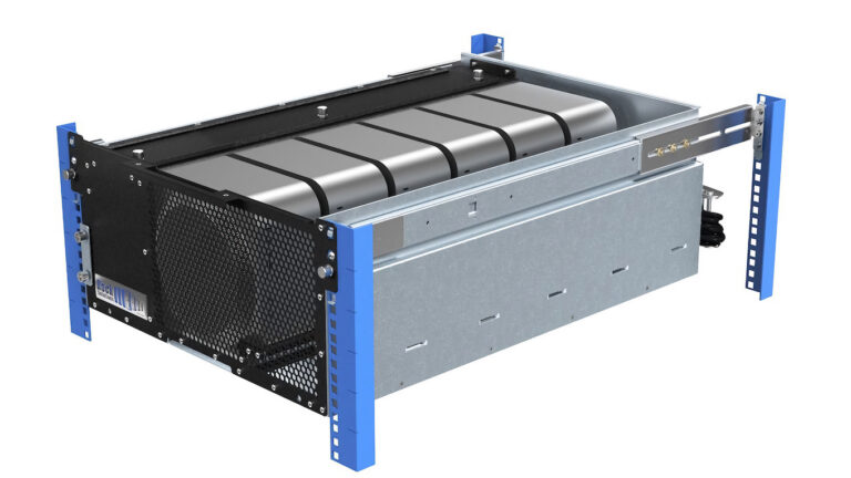 Mac Studioを6台収納できるラックマウント「5U HyperShelf for 6 Apple Mac Studio」が発売。