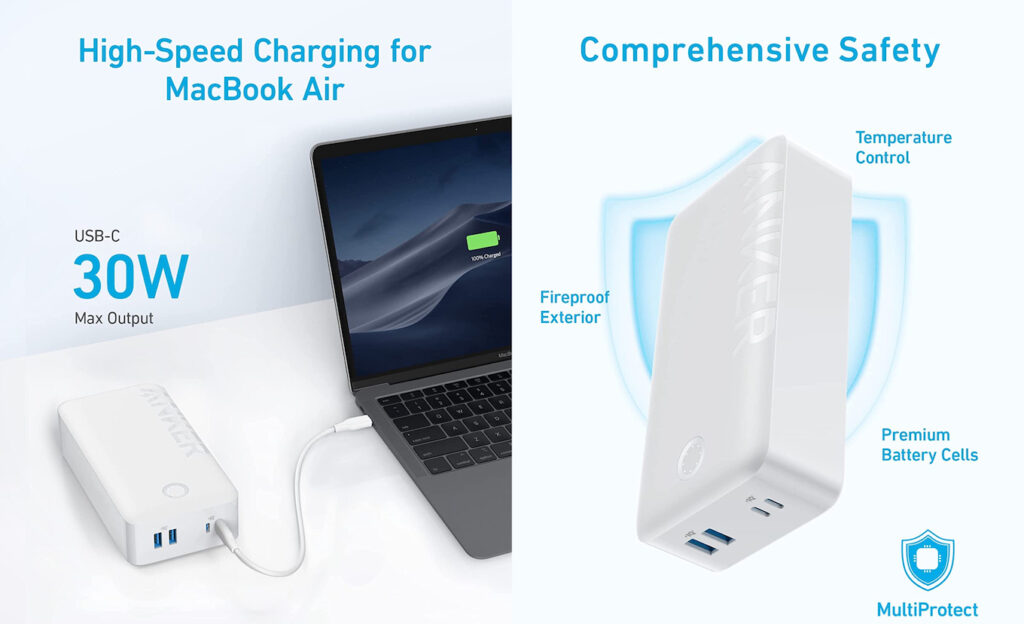 米Anker、MacBook Airを約2回充電できる大容量モバイルバッテリー「Anker 347 Power Bank (PowerCore ...