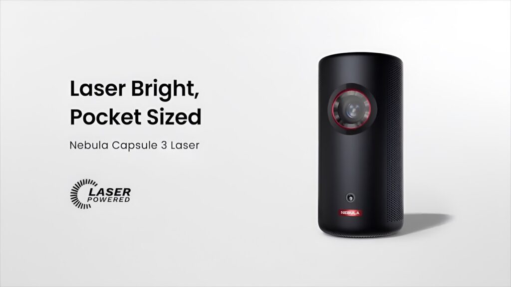 米Anker、新たにレーザー光源やAndroid TV 11.0を採用したモバイルプロジェクター「Nebula Capsule 3 Laser ...