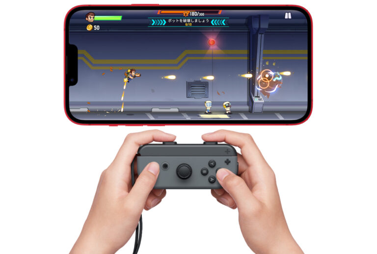 iOS 16ではNintendo SwitchのJoy-ConやProコントローラーがネイティブサポートされ、プロファイルの設定が可能に。