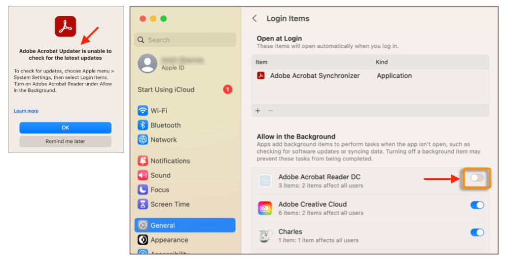 Adobe、macOS 13 Venturaをサポートした「Acrobat Reader」をリリース。ログイン項目がオフの場合に通知を表示。