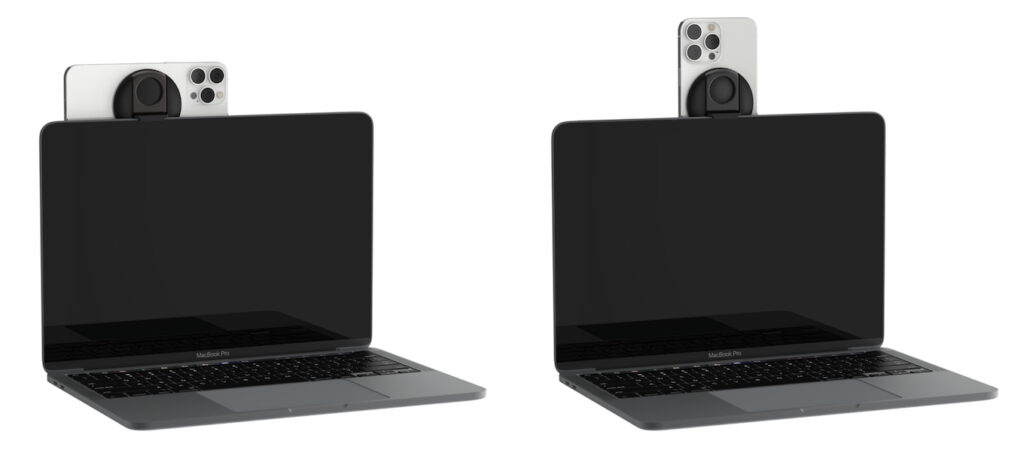macOS 13 Ventura搭載のMacBookでiPhoneを高解像度Webカメラとして使うためのマウンター「Belkin iPhone ...