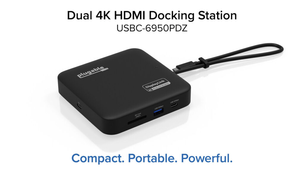 Apple M1/M2チップ搭載のMacでも最大2台の4K/60Hzモニタを接続できる「Plugable USB-C デュアル HDMI ミニ ...