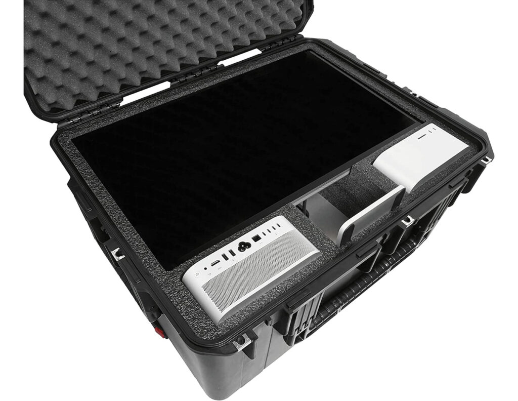 Case Club、2台のMac StudioとStudio Display、その他キーボードなどのアクセサリーを一緒に収納し持ち運べる ...