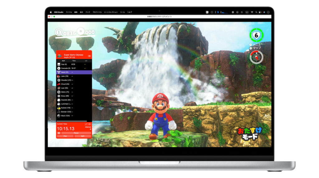オーバーレイモードを追加しフルスクリーンでもゲーム上にタイマーを表示できるようになったRTA/Speedrun用タイマーアプリ ...