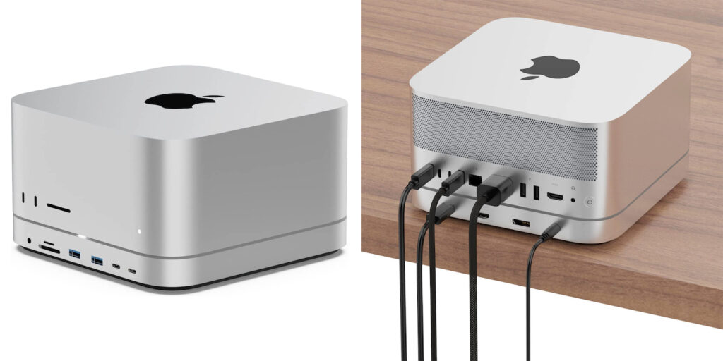 Mac miniやMac Studioの下に敷くことでゴミやホコリを防ぎながらエアフローを確保できる「Hagibis Wooden ...