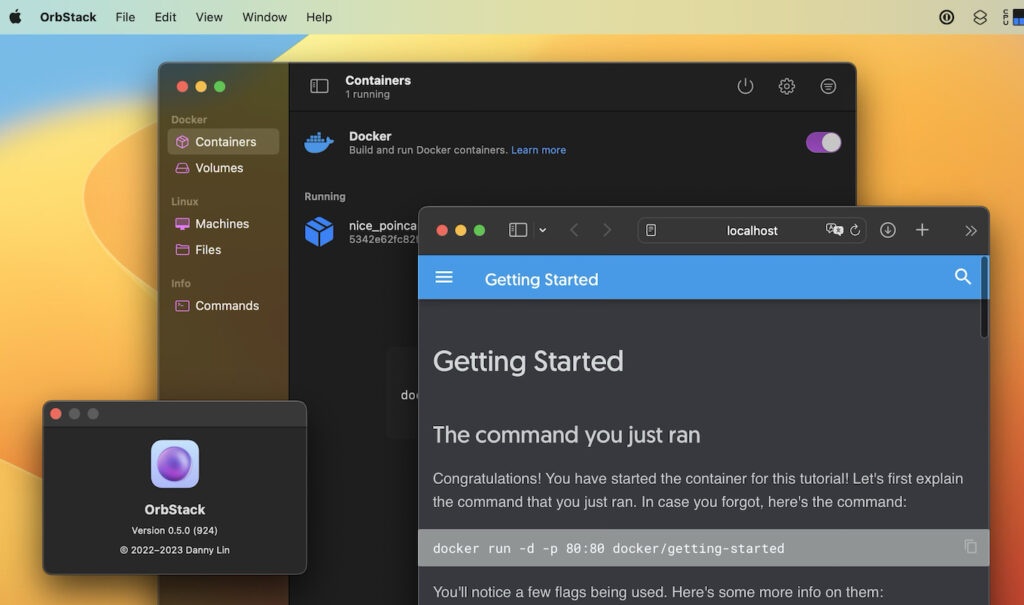 Mac上に素早くDockerやLinuxマシンを作成＆管理できる「OrbStack」のPublic Beta版が公開。