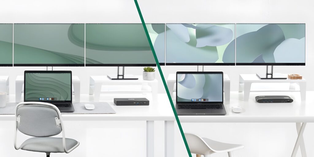 米Plugable、DisplayLink/SMIチップを採用し、Apple M1/M2 Macでもトリプルディスプレイを可能にするUSB-C ...