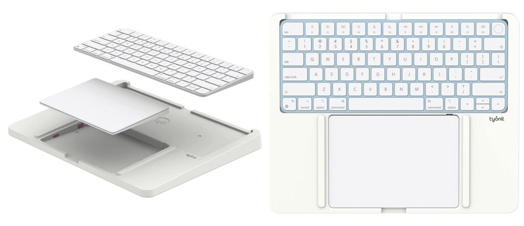 AppleのMagic Trackpadを保護し、持ち手を追加できるシリコンケース「Klearlook Silicone Protective ...