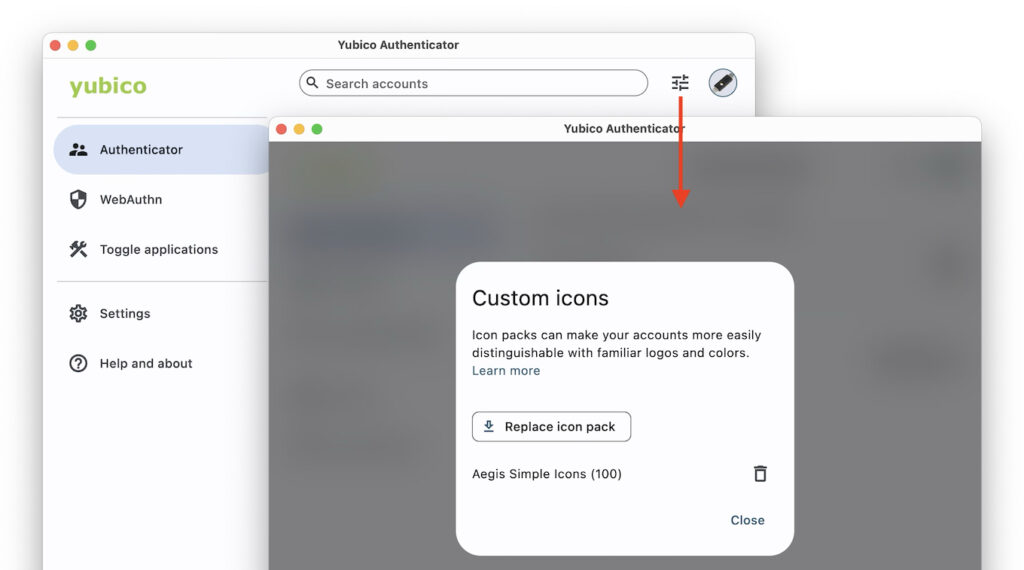 アカウントのカスタムアイコンやピン留めに対応したYubiKey用デスクトップアプリ「Yubico Authenticator v6.2.0」が ...