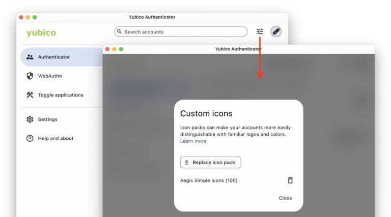 アカウントのカスタムアイコンやピン留めに対応したYubiKey用デスクトップアプリ「Yubico Authenticator v6.2.0」が ...