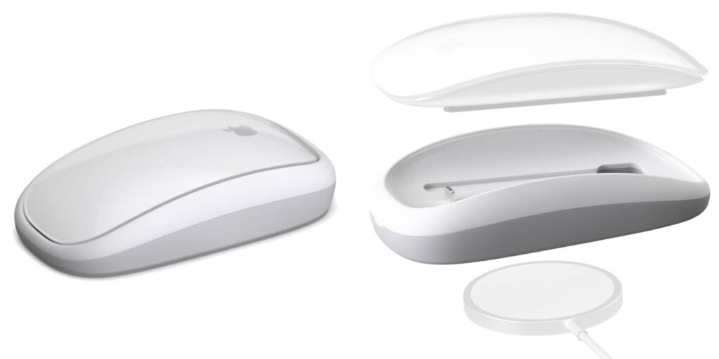 AppleのMagic Mouse 2をワイヤレス充電に対応させる充電ベース「Ergonomic Charging Base Grip for ...