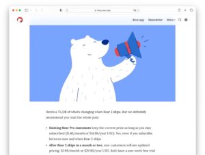 Apple Design Awardsを受賞したMarkdown対応のノートアプリBearが近く「Bear v2」にメジャーアップデート。