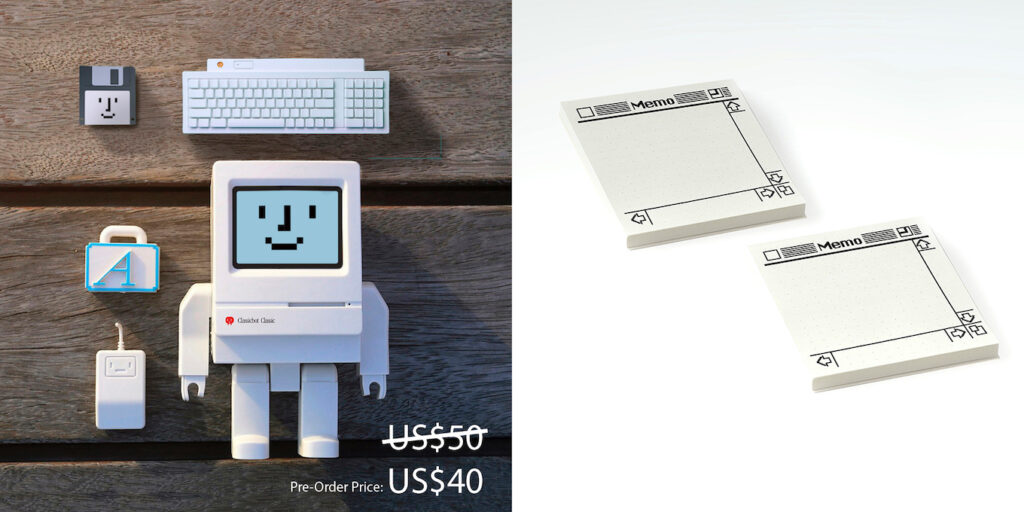 Playsometoys、Happy Macをモチーフとしたフィギュア「Happy Classicbot」のプレオーダーを開始。