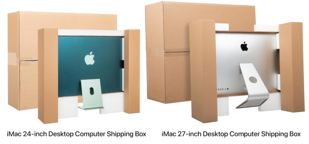 米EPE、iMacを安全に発送できる「Apple iMac 24-/27-inch Desktop Computer Shipping Box ...