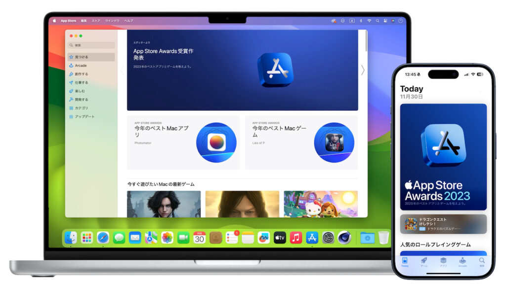 Apple、App Store Awards 2023年のベストアプリとベストゲームを発表。MacアプリではPhotomatorとLies ...