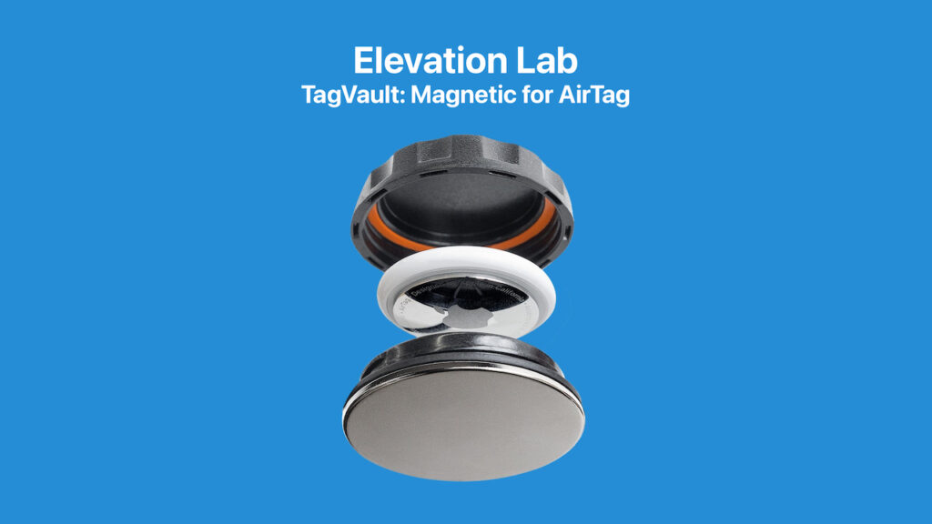 Elevation Lab、強力なマグネットで車やバイクに素早くAirTagを装着できるマウント「TagVault: Magnetic for AirTag」を発売。