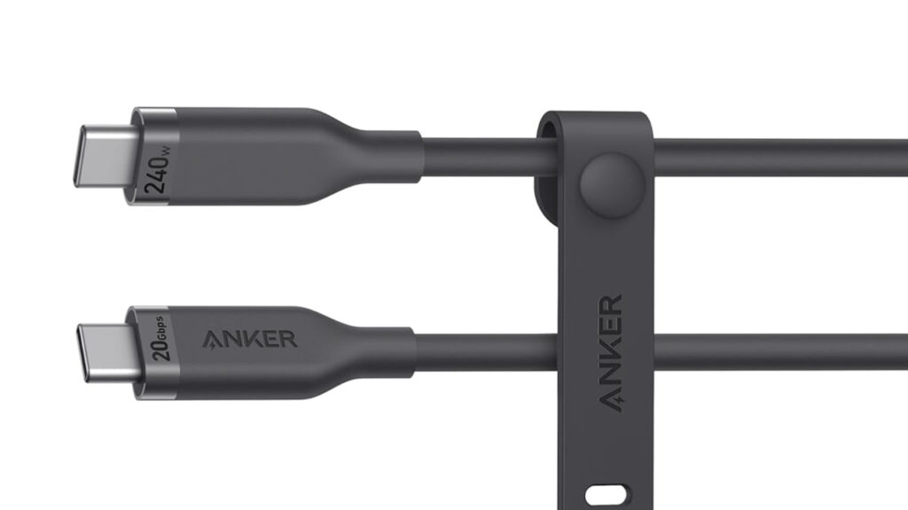 米Anker、最大転送速度20Gbpsと240W PDに対応した「Anker USB-C to USB-C Cable (3 ft, 240W ...