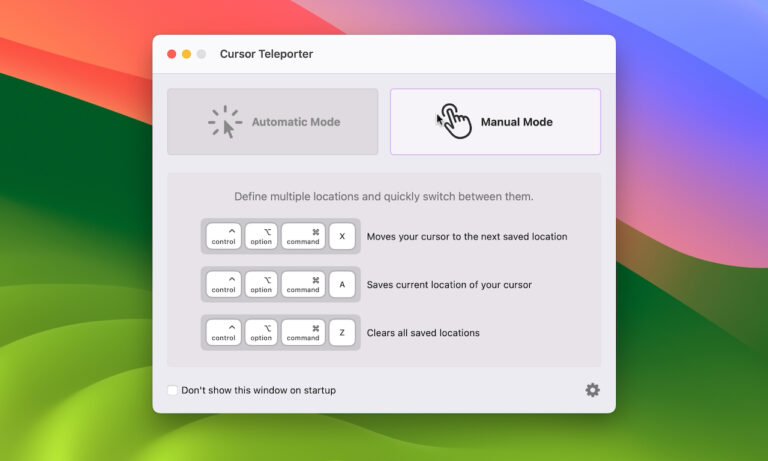 マウスカーソルのディスプレイ間の移動をショートカットキーで素早く行えるMacアプリ「Cursor Teleporter」がリリース。